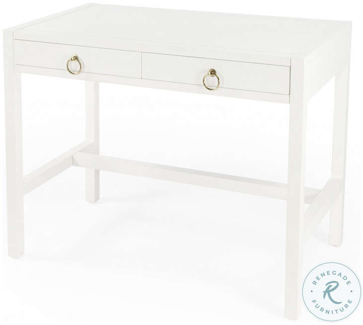 Lark White Desk From Butler | Coleman Furniture