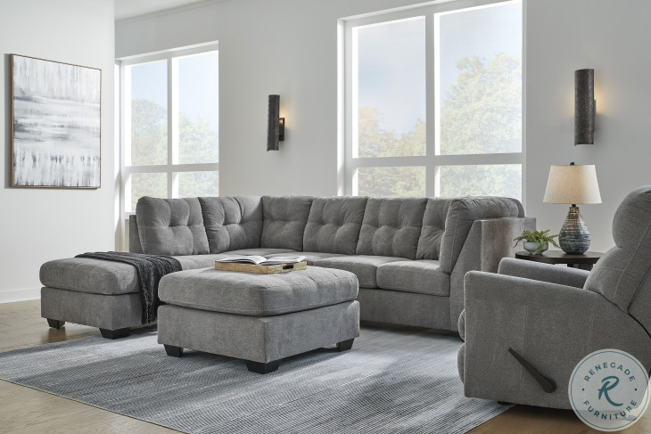 Marleton Gray Sectional From Ashley Furniture | Coleman Furniture