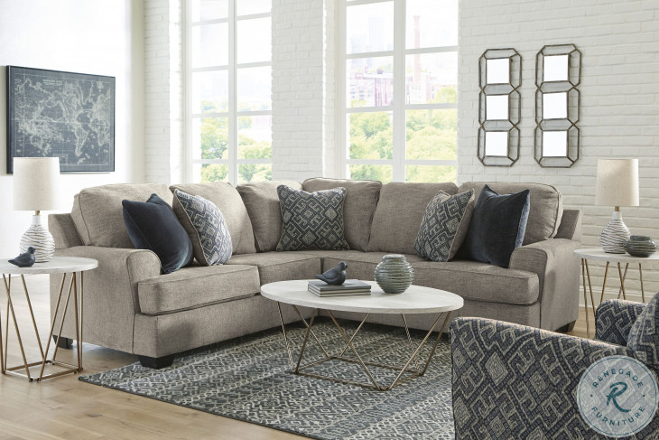 Bovarian Stone LAF Sectional Bundle From Ashley Furniture | Coleman ...