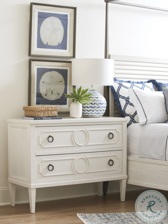 Ocean Breeze White Brantley Bachelors Chest from Tommy Bahama | Coleman ...