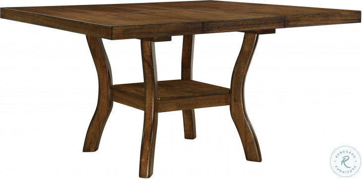 Darla Brown Extendable Dining Table from Homelegance | Coleman Furniture
