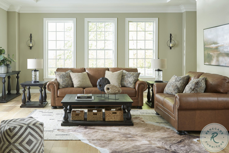 Carianna Caramel Living Room Set from Ashley Furniture | Coleman Furniture