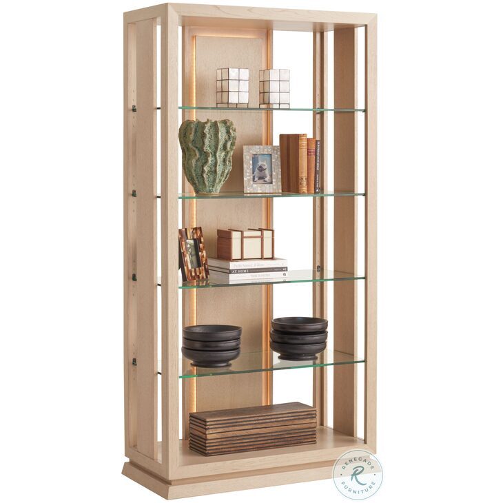 Lancaster Sand Drift Bookcase From Tommy Bahama | Coleman Furniture
