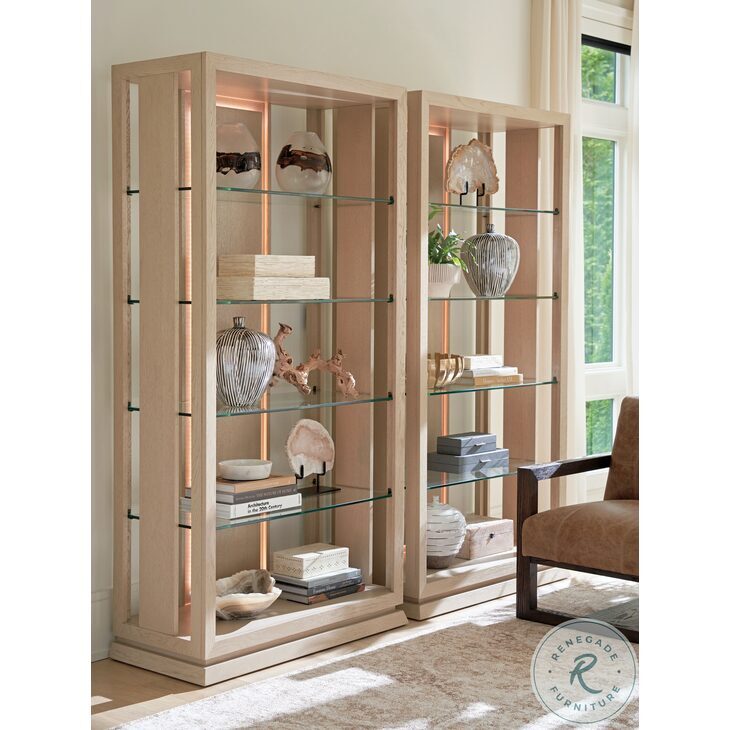 Lancaster Sand Drift Bookcase From Tommy Bahama | Coleman Furniture
