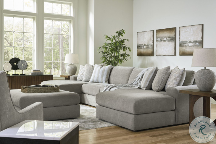 Avaliyah Ash Accent Ottoman From Ashley Furniture | Coleman Furniture
