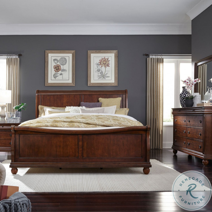 Rustic Traditions Sleigh Bedroom Set from Liberty (589-BR-QSL ...