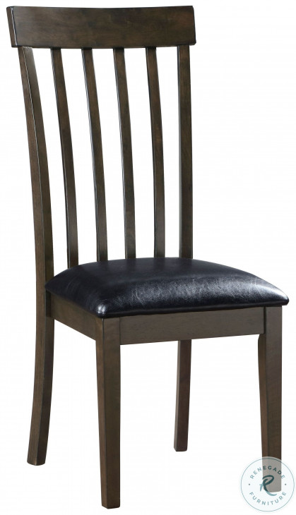 Rutland Black Side Chair Set Of 2 From Homelegance | Coleman Furniture