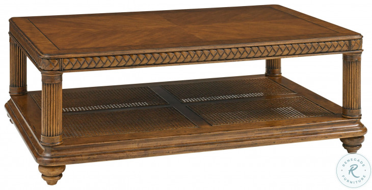 Bali Hai Vineyard Point Rectangular Cocktail Table from Tommy Bahama ...