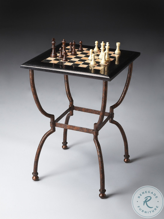 Metalworks Game Table from Butler (6061025) | Coleman Furniture