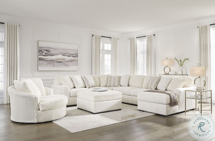 Chessington Ivory Sectional from Ashley Furniture Coleman Furniture