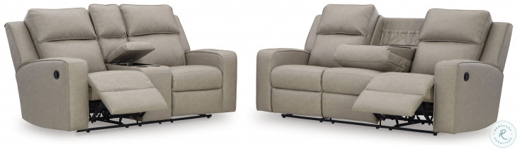 Lavenhorne Pebble Reclining Console Loveseat From Ashley Furniture ...