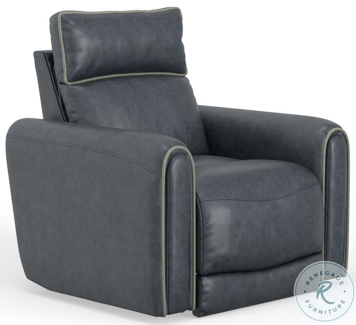 Nico Twilight Wall Hugger Power Recliner with Power Headrest From ...