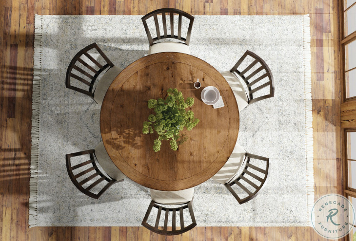 Big Sky Brown And Black Dining Table From Hooker | Coleman Furniture
