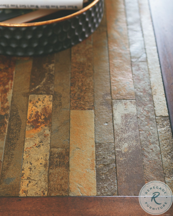 Slaton Warm Mocha Small Rectangular Cocktail Table from Hammary | Coleman Furniture