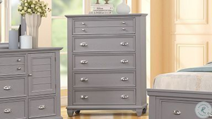 Jamestown Gray Panel Bedroom Set from New Classic | Coleman Furniture