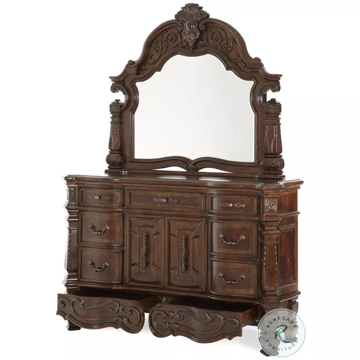 Buckingham Estate Vintage Fruitwood Mansion Bedroom Set from Casa Luxe ...