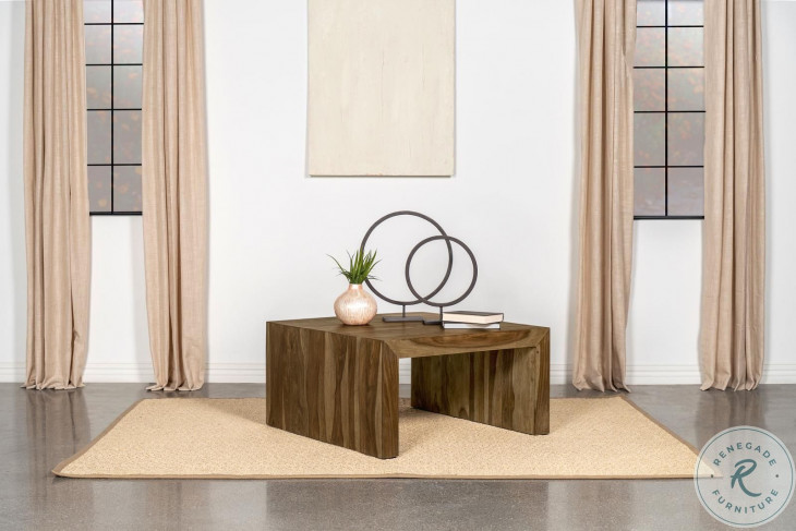 Odilia Auburn Coffee Table From Coaster Furniture | Coleman Furniture