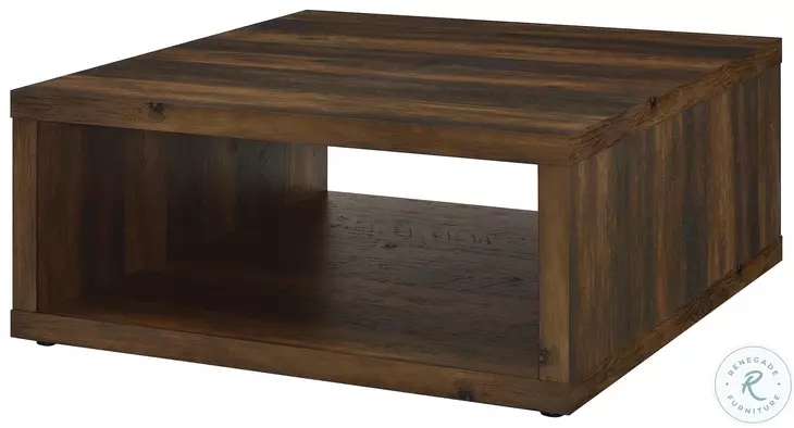 dark pine coffee table
