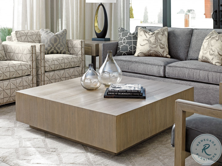 Shadow Play Tatum Square Cocktail Table from Lexington | Coleman Furniture