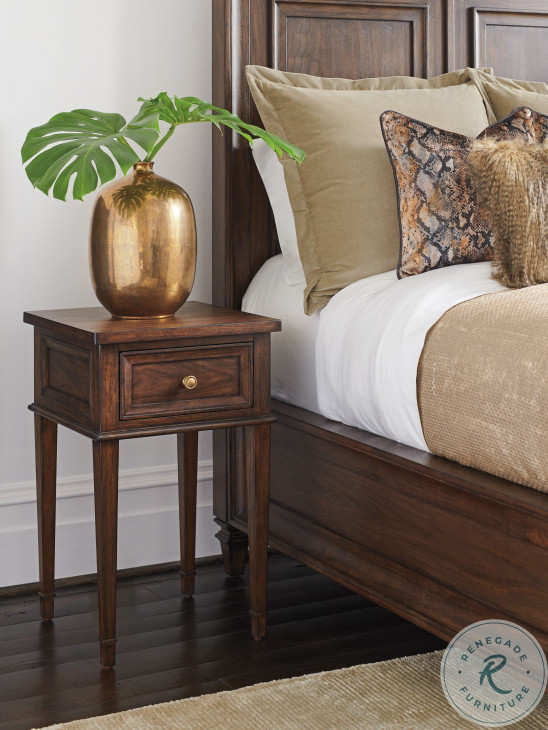 Silverado Brown Surrey Night Table From Lexington | Coleman Furniture