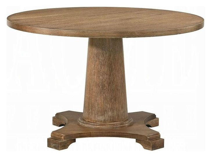 Yotam Salvaged Oak 48" Round Dining Table From Acme Furniture | Coleman ...
