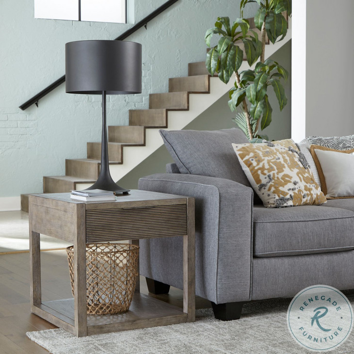 Bartlett Field Dusty Taupe End Table From Liberty Furniture | Coleman ...