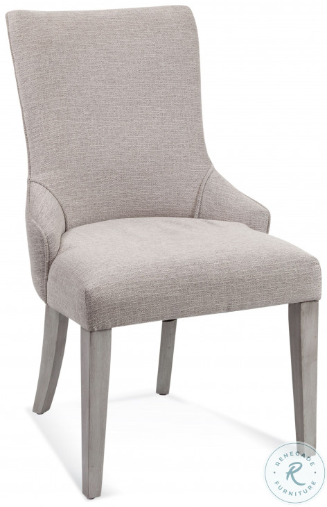 Delaney Beige Parsons Chair Set of 2 From Bassett Mirror | Coleman Furniture
