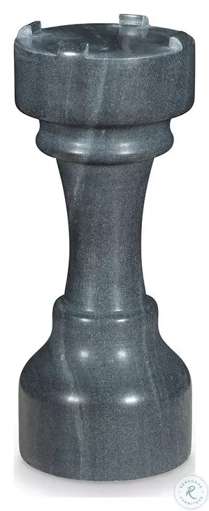 Black Marble Castle Chess Accent Table From Maitland-Smith | Coleman ...