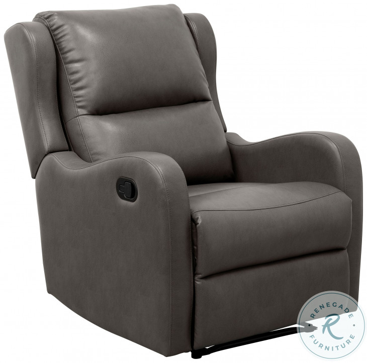 Durant Gray Recliner From Homelegance | Coleman Furniture