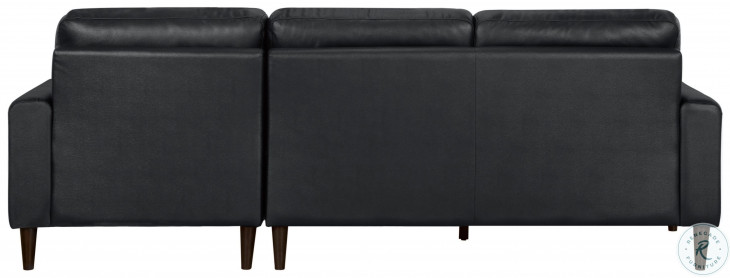 Lewes Black Sectional from Homelegance | Coleman Furniture