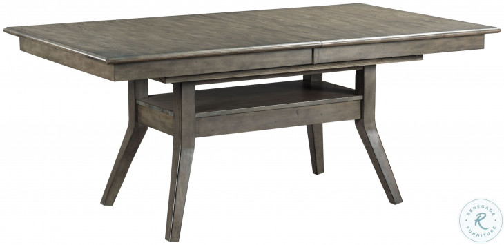 Cascade Dillon Grey Trestle Extendable Dining Table from Kincaid ...