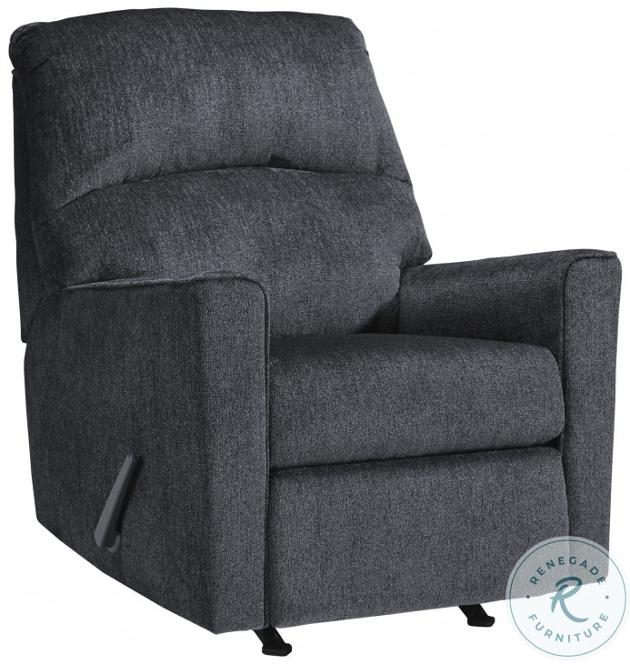 Altari Slate Recliner from Ashley | Coleman Furniture
