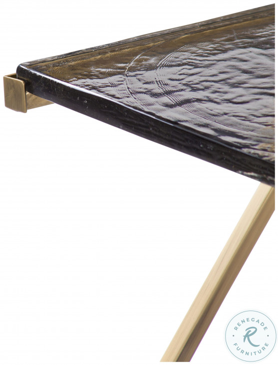 Corina Gold And Cast Glass Scatter Table From Bassett Mirror | Coleman ...