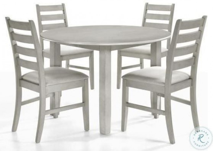 Pascal Driftwood Round Dining Table From New Classic | Coleman Furniture