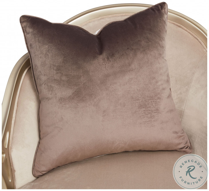 Villa Cherie Porcini Chaise From Aico | Coleman Furniture