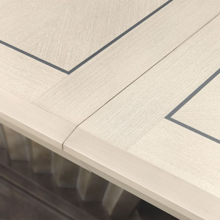 Fantosini Silver Mist 140" Extendable Rectangular Dining Table from ...