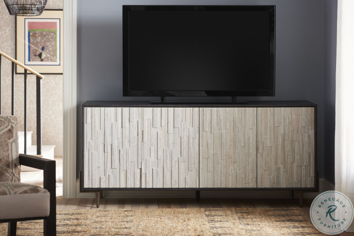 Curated Oslo Onyx Entertainment Console from Universal | Coleman Furniture