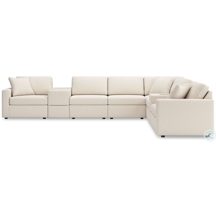 Modmax Oyster Performance Fabric Modular Sectional From Ashley ...