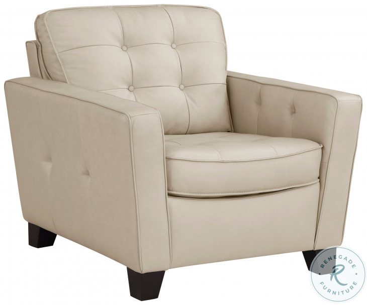 Renzo Beige Chair From Homelegance | Coleman Furniture
