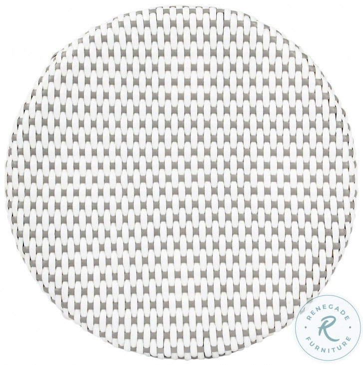 Tobias Grey Rattan Bar Stool From Butler | Coleman Furniture