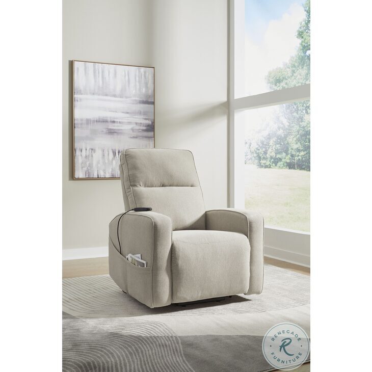 Starganza Smoke Power Lift Recliner From Ashley Furniture | Coleman ...