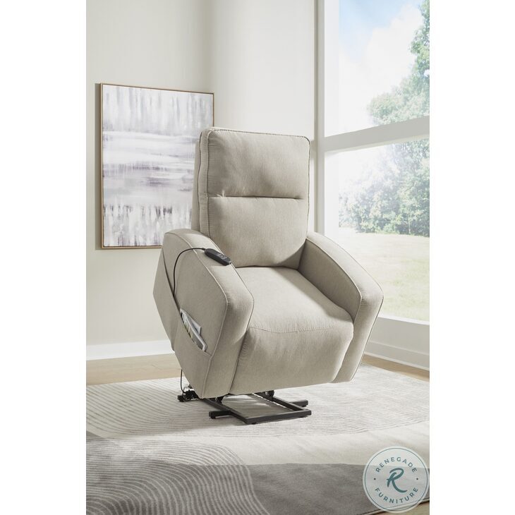 Starganza Smoke Power Lift Recliner From Ashley Furniture | Coleman ...