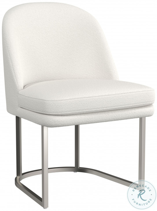 Pearl Ivory Dining Chair From Bassett Mirror | Coleman Furniture