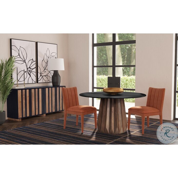 Brianne Earthy Rust Velvet Dining Chair Set Of 2 From Bassett Mirror ...