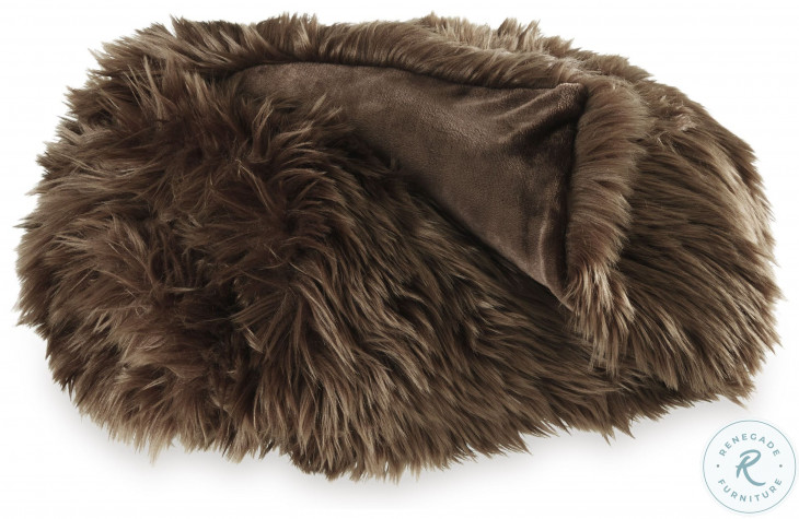 Bellethrone Brown Throw Set of 3 From Ashley Furniture | Coleman Furniture