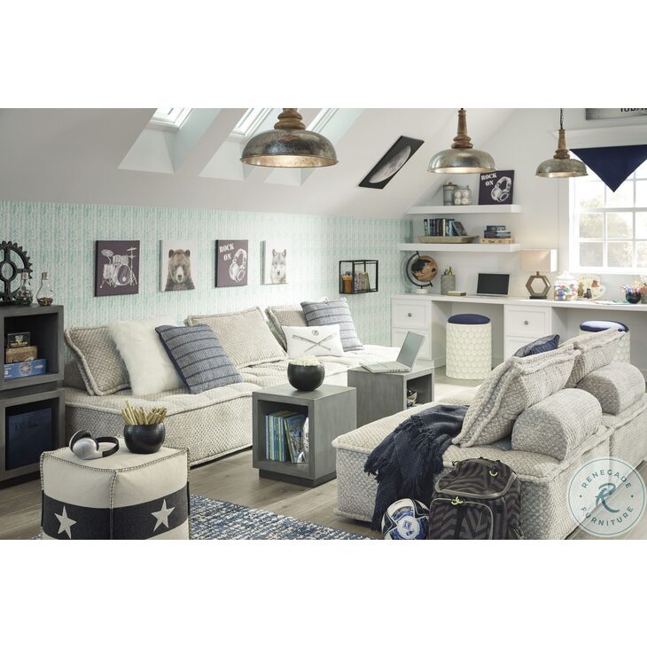 Bales Taupe Modular Sofa From Ashley Furniture | Coleman Furniture