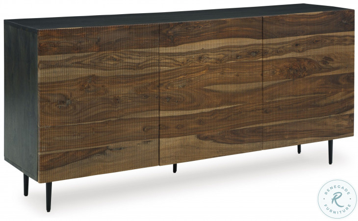 Darrey Natural And Brown Accent Cabinet From Ashley Furniture | Coleman ...