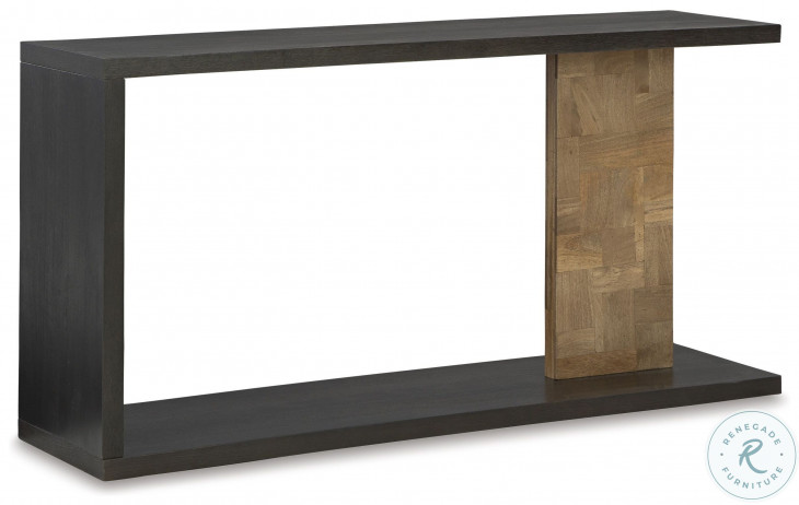 Camlett Dark Brown Console Sofa Table From Ashley Furniture | Coleman ...