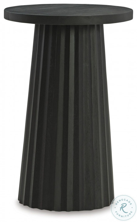 Ceilby Black Accent Table From Ashley Furniture | Coleman Furniture