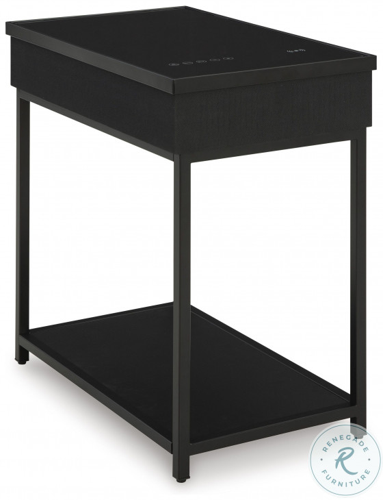 Gemmet Black Accent Table From Ashley Furniture | Coleman Furniture